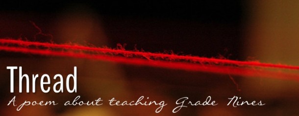 Thread: A Poem About Teaching